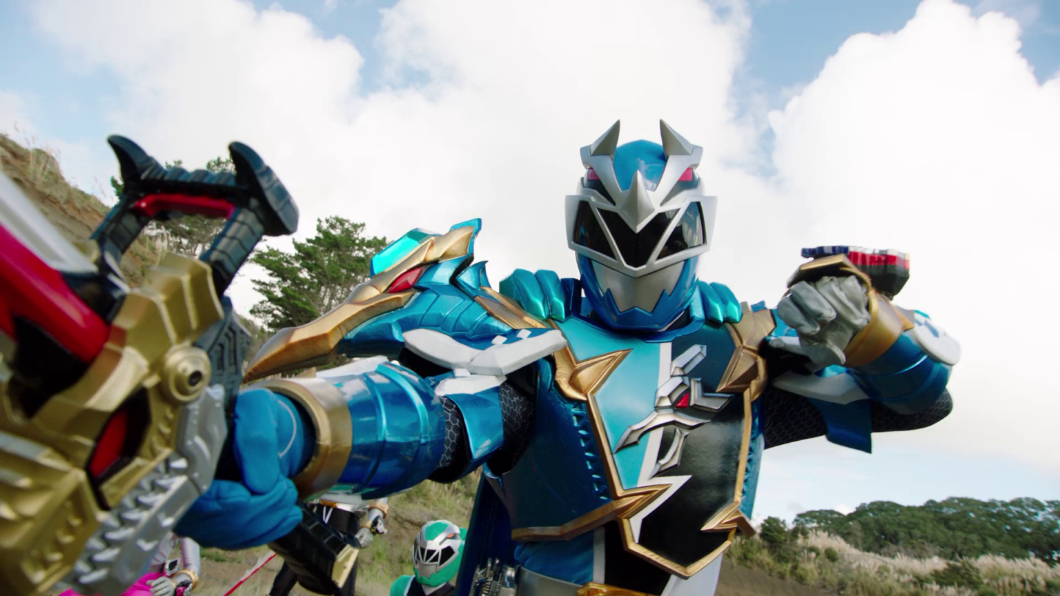 Ollie Akana, Blue Dino Fury Ranger - Morphin' Legacy