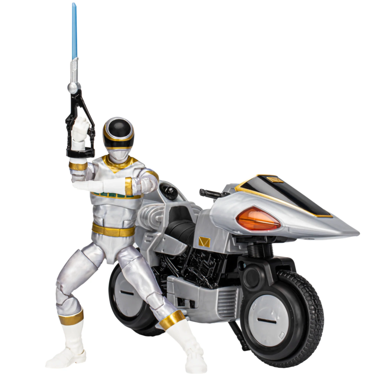 Lightning Collection Silver Space Ranger And Silver Cycle I - Morphin ...