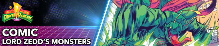 MMPR Comic Lord Zedd Monsters Banner - Morphin' Legacy