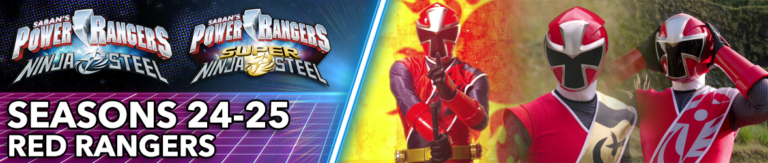Ninja Steel Red Rangers Banner - Morphin' Legacy