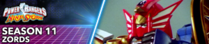 XI. Zords - Morphin' Legacy