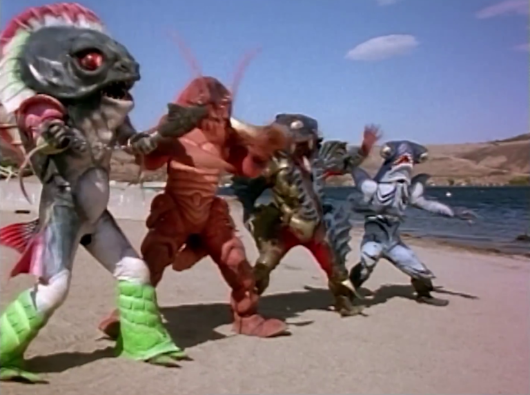 Fish Monster Army (MMPR S02) - Morphin' Legacy