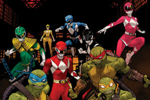 MMPR And TMNT II #2 Cover Photo - Morphin' Legacy