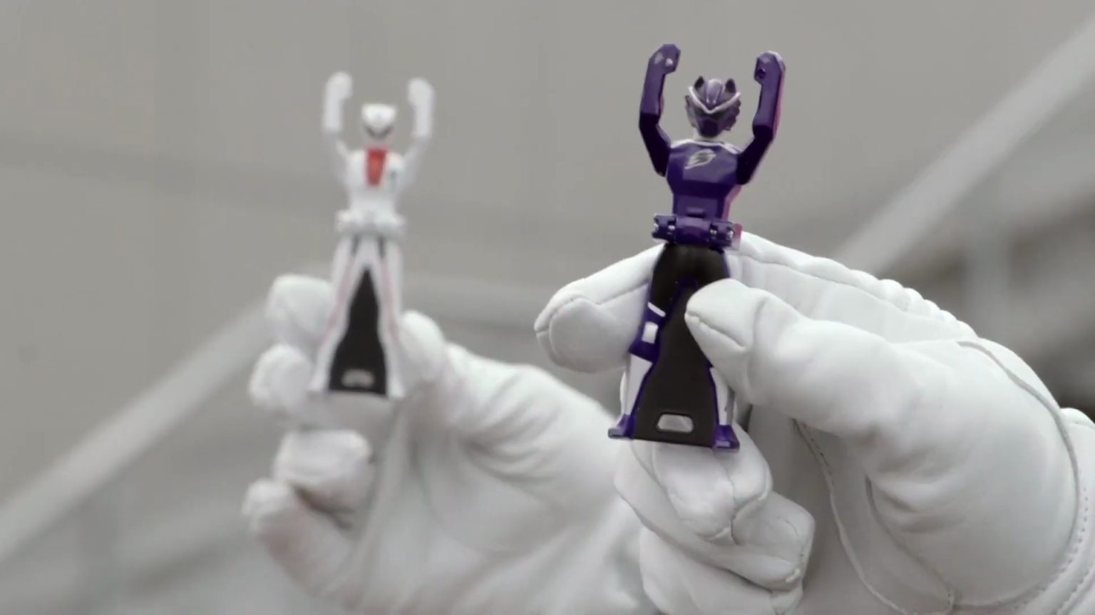 Wolf Ranger And Rhino Ranger Key - Morphin' Legacy