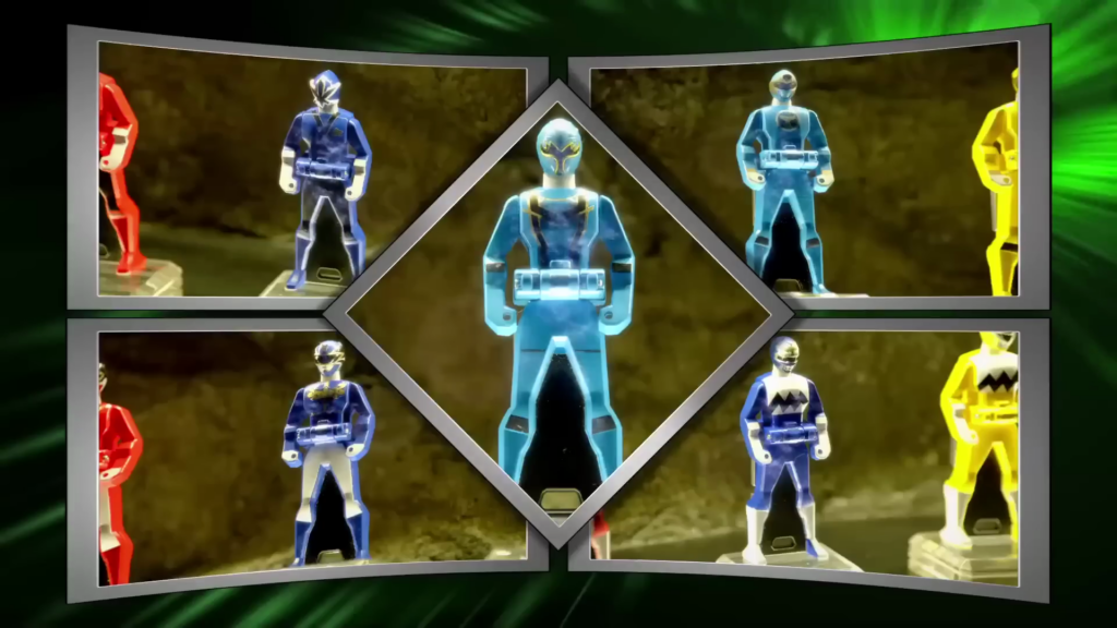 Legendary Blue Ranger Keys - Morphin' Legacy
