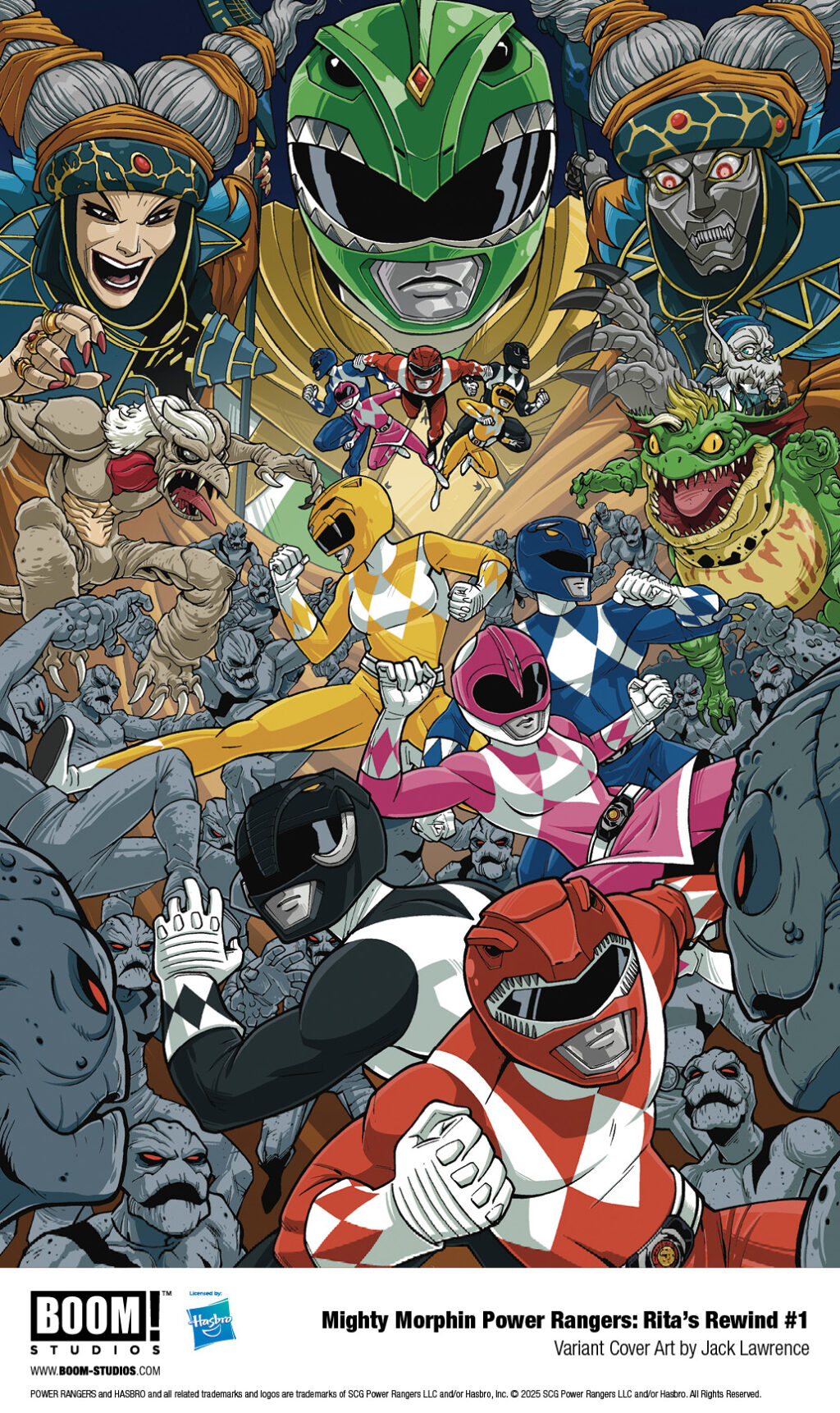 Boom! Studios August 2025 Covers Released! (Power Rangers Prime #9, VR ...