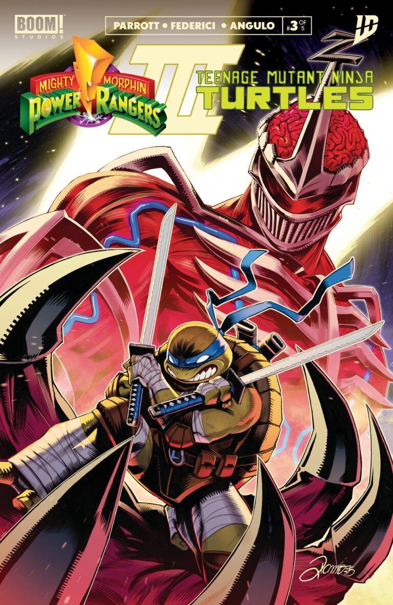 MMPR And TMNT III #3 (Main Cover) - Morphin' Legacy