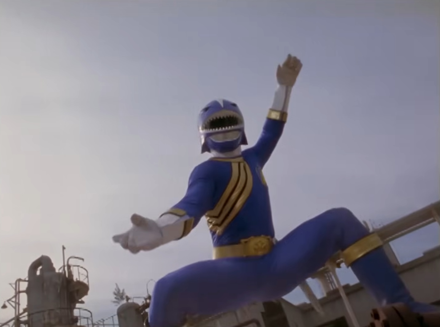 Blue Wild Force Ranger (Reinforcements From The Future) - Morphin' Legacy